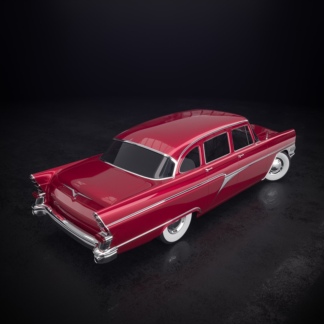 3D Chaika Car - TurboSquid 1359003