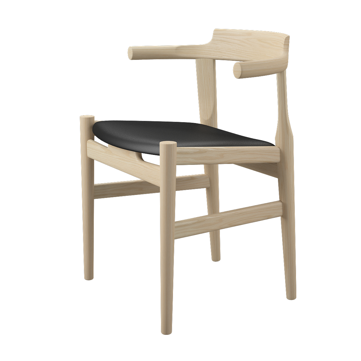 3d chair hans j wegner model