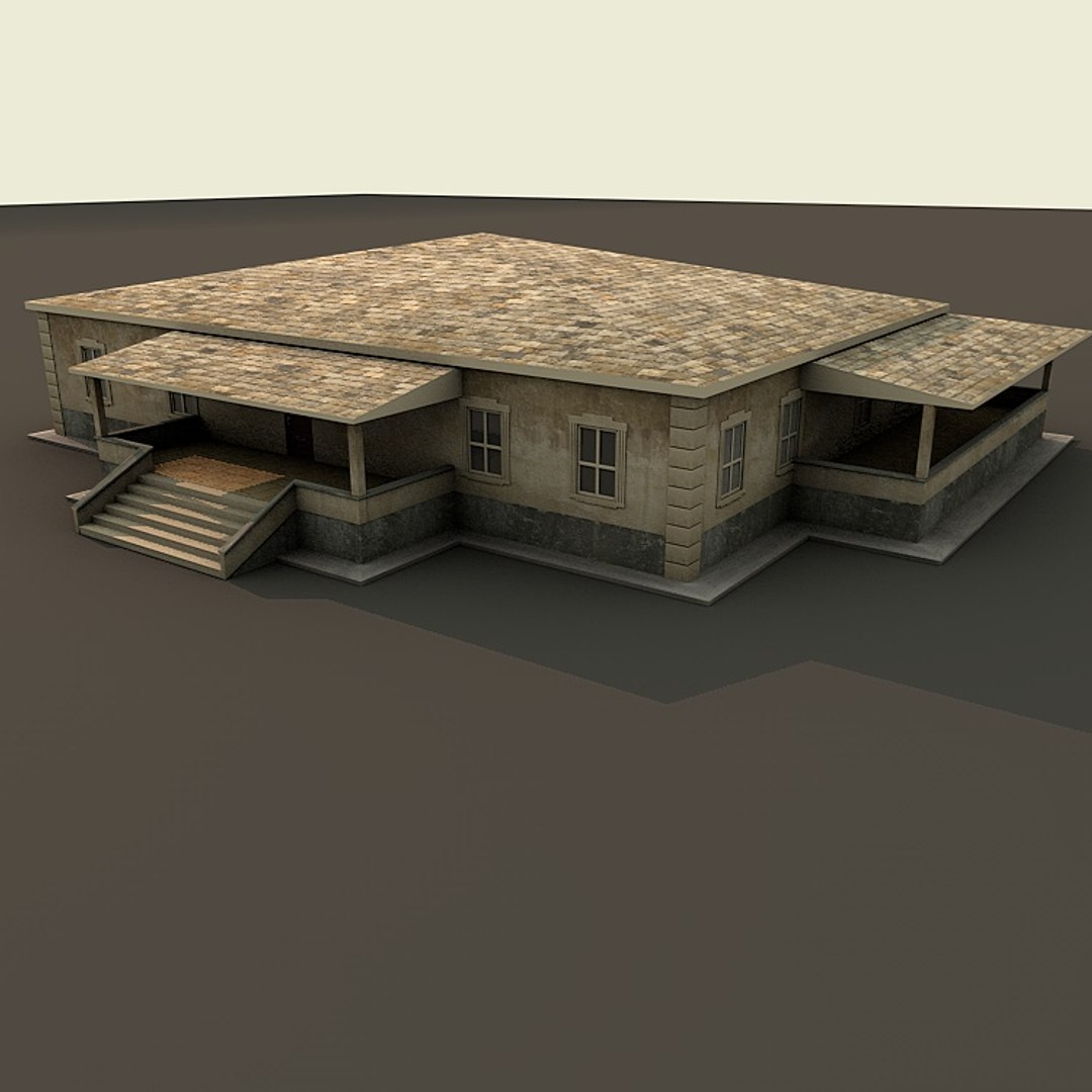 House Interior Building Obj