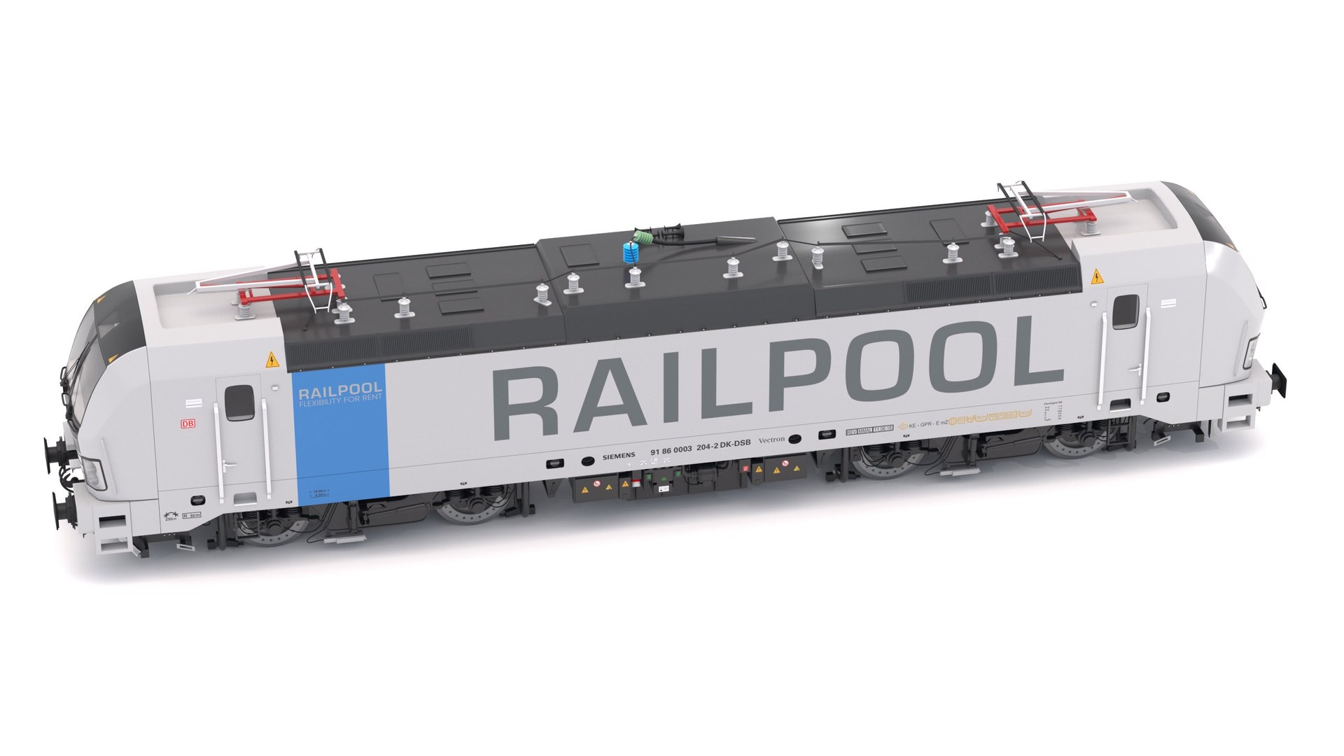 3D Siemens Vectron Collection 1 Model - TurboSquid 2316659