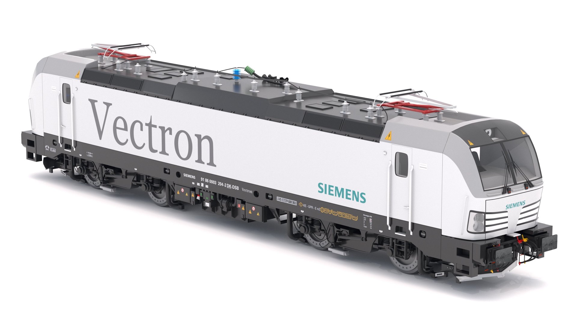 3D Siemens Vectron Collection 1 Model - TurboSquid 2316659