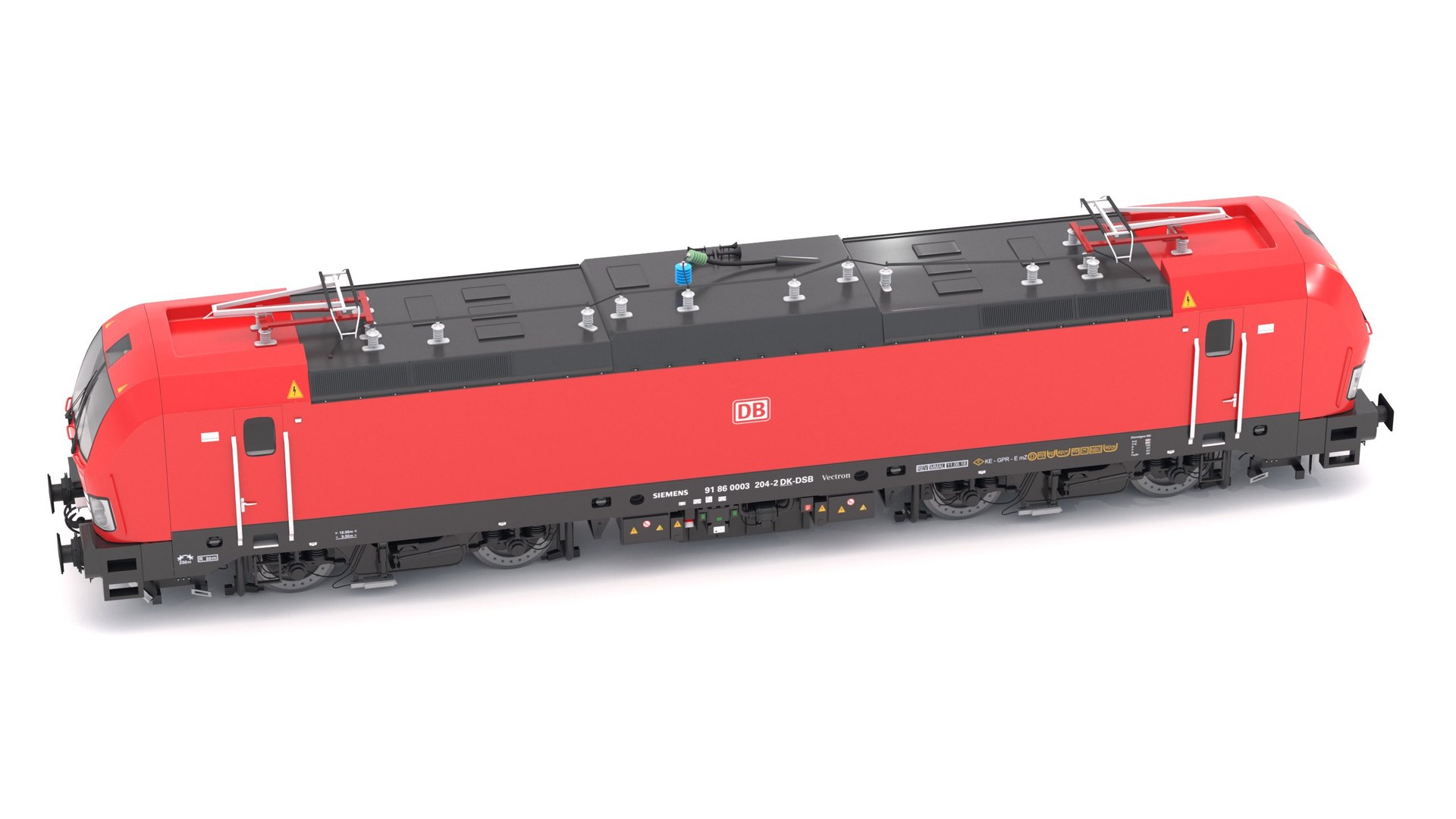 3D Siemens Vectron Collection 1 Model - TurboSquid 2316659