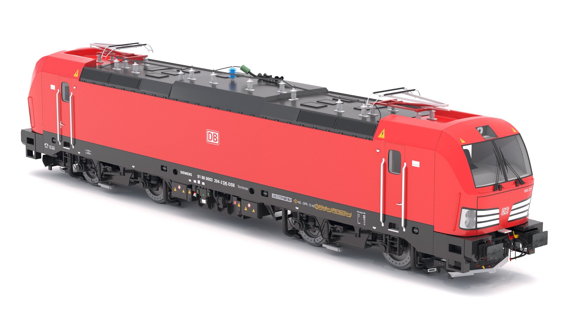3D Siemens Vectron Collection 1 Model - TurboSquid 2316659