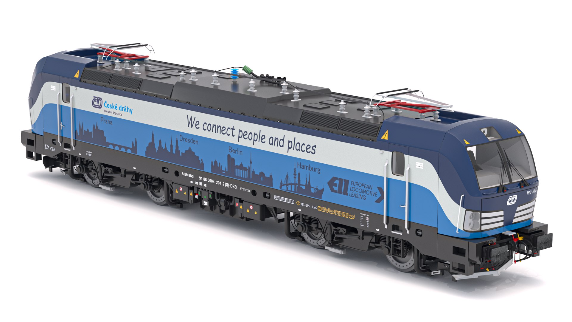 3D Siemens Vectron Collection 1 Model - TurboSquid 2316659