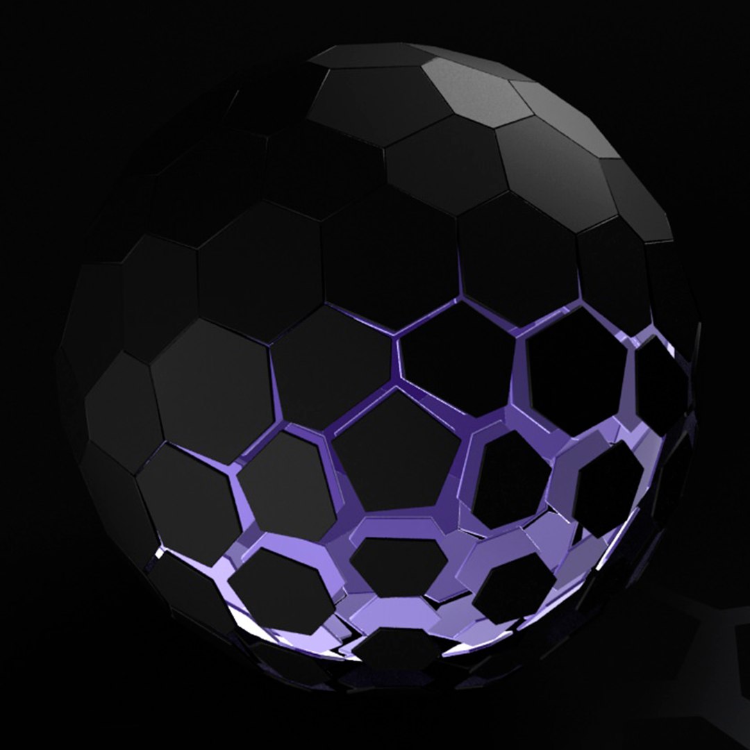 3D Model Balls Techno - TurboSquid 1344729