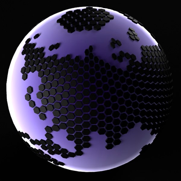 metal sphere 3d max