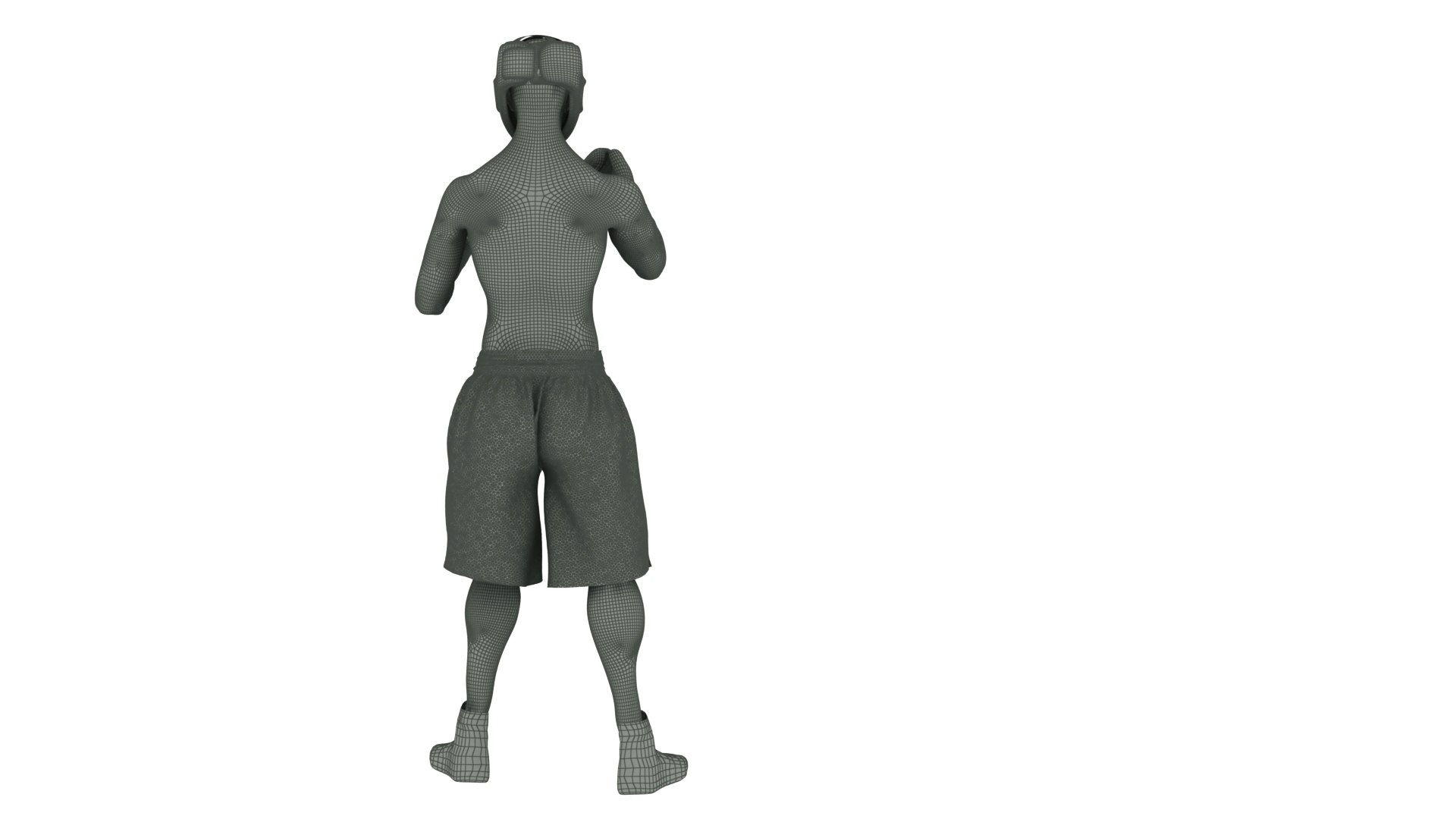 Boxer Man 3 Fighting Pose Model 3D - TurboSquid 1957014