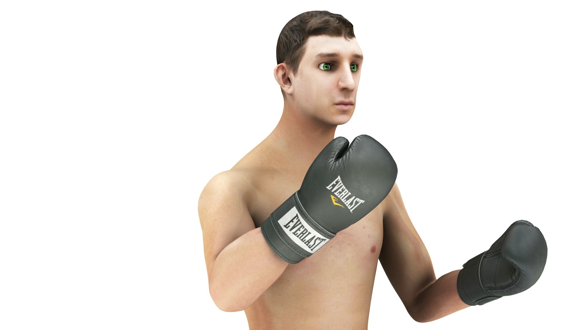 Boxer Man 3 Fighting Pose Model 3D - TurboSquid 1957014