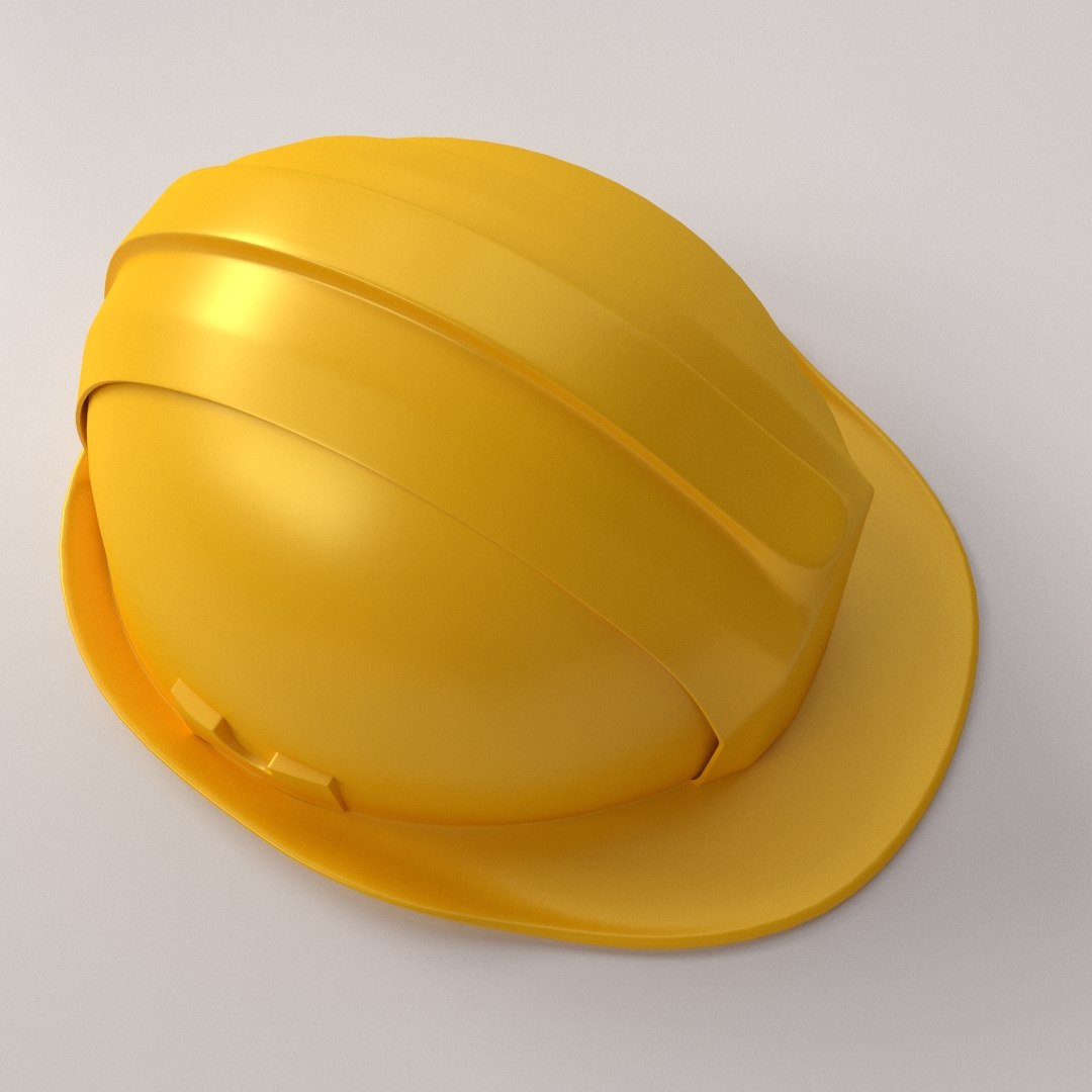 3d model construction helmet