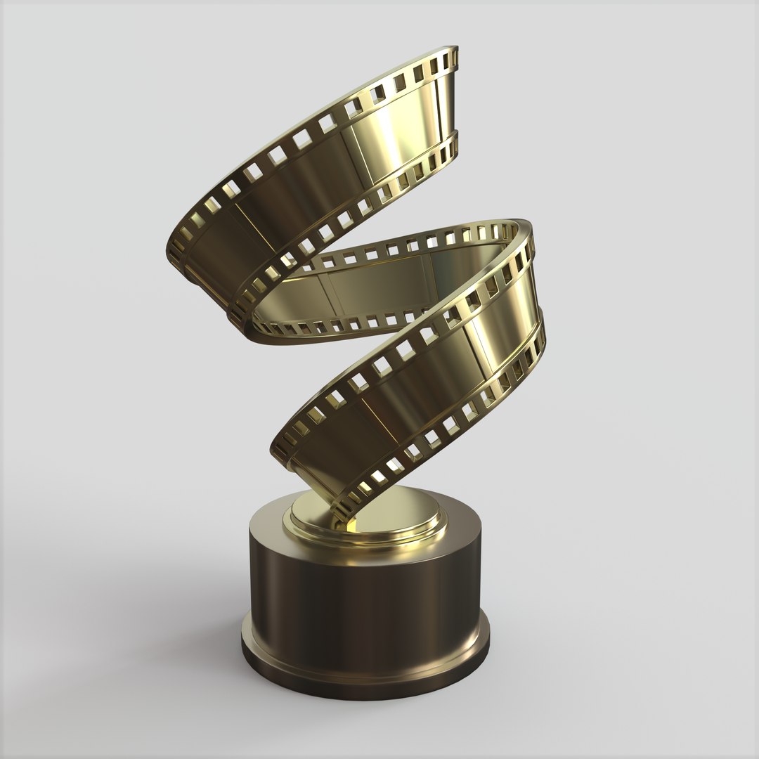 3D Golden Film Award Movie - TurboSquid 1754819
