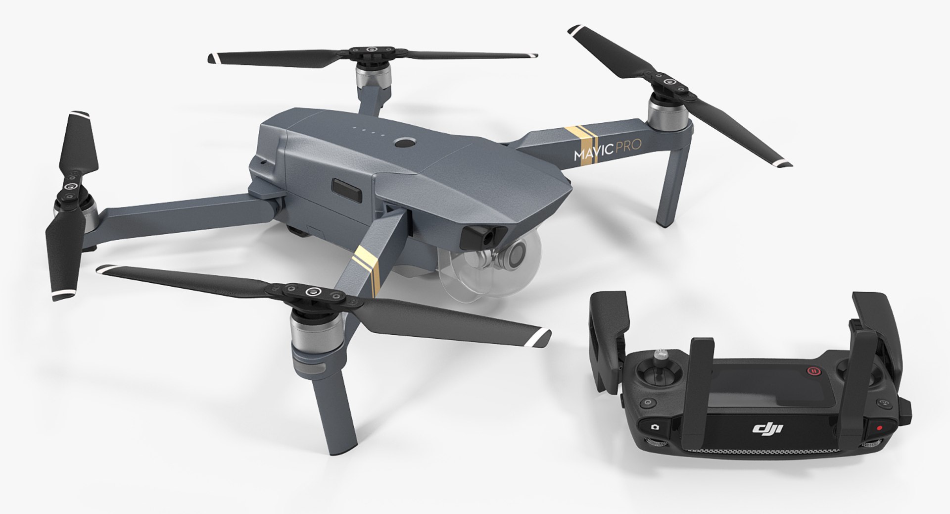 3D Dji Mavic Pro Quadcopter Model - TurboSquid 1188530