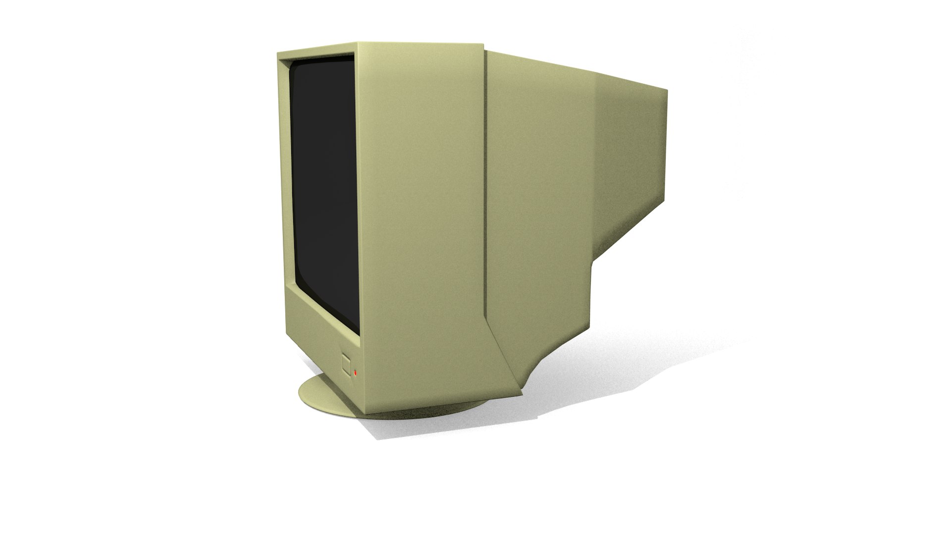 Old Monitor CRT 3D Model - TurboSquid 2274149