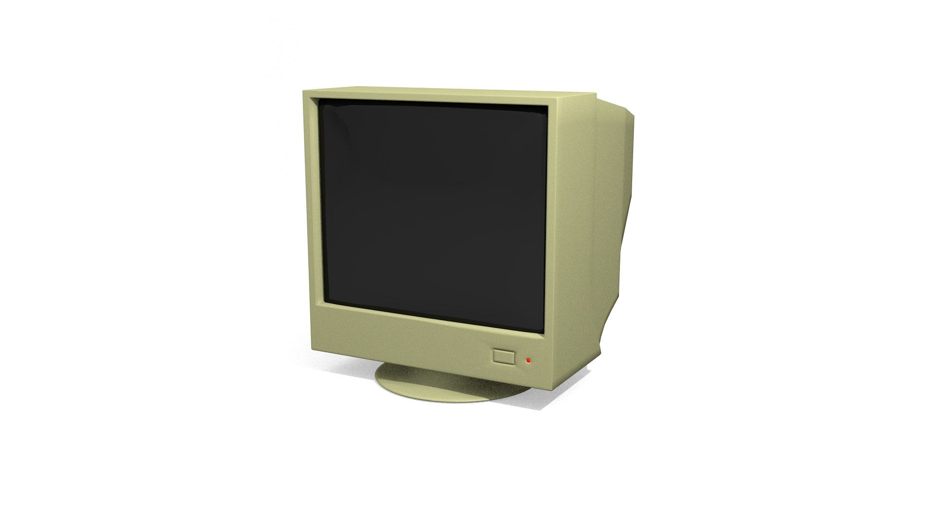 Old Monitor CRT 3D Model - TurboSquid 2274149