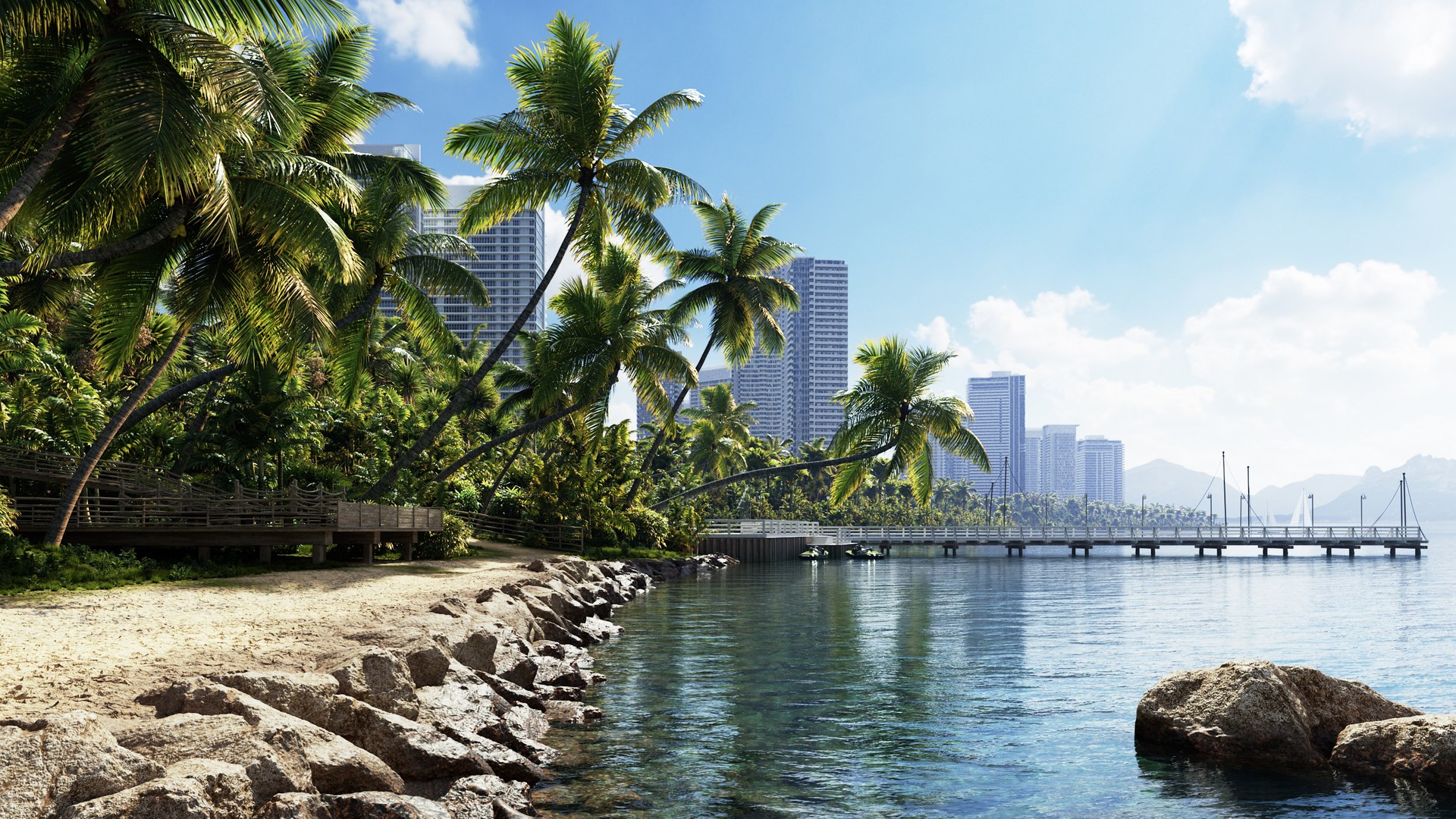 City And The Beach Bundle Vol 1 3D Model - TurboSquid 2196968