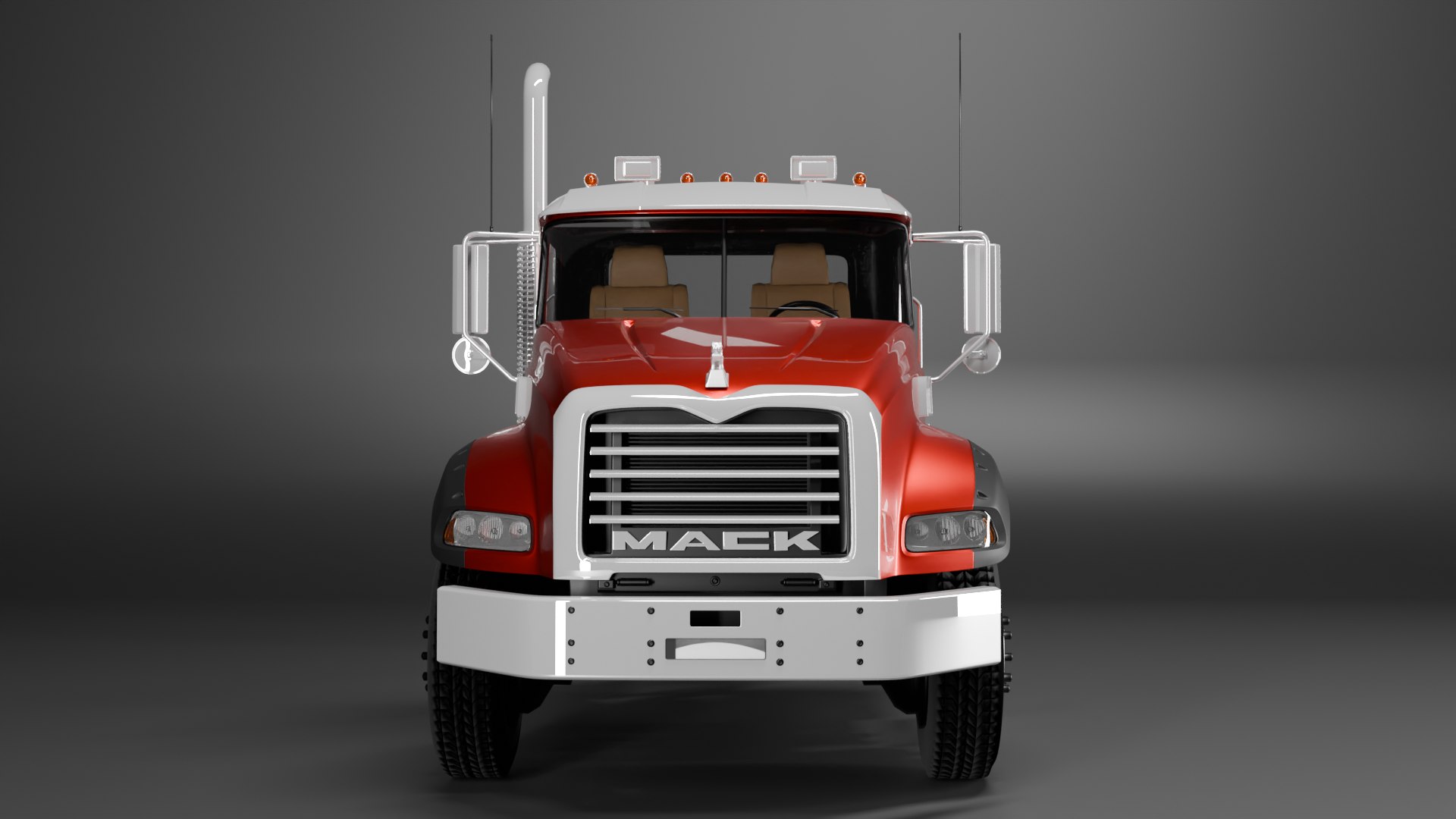 Mack Truck Model - TurboSquid 2287338