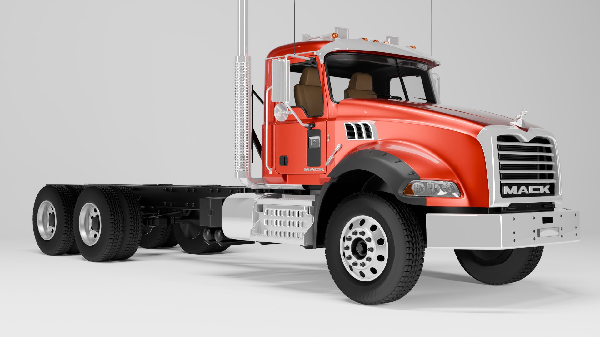 Mack Truck Model - TurboSquid 2287338