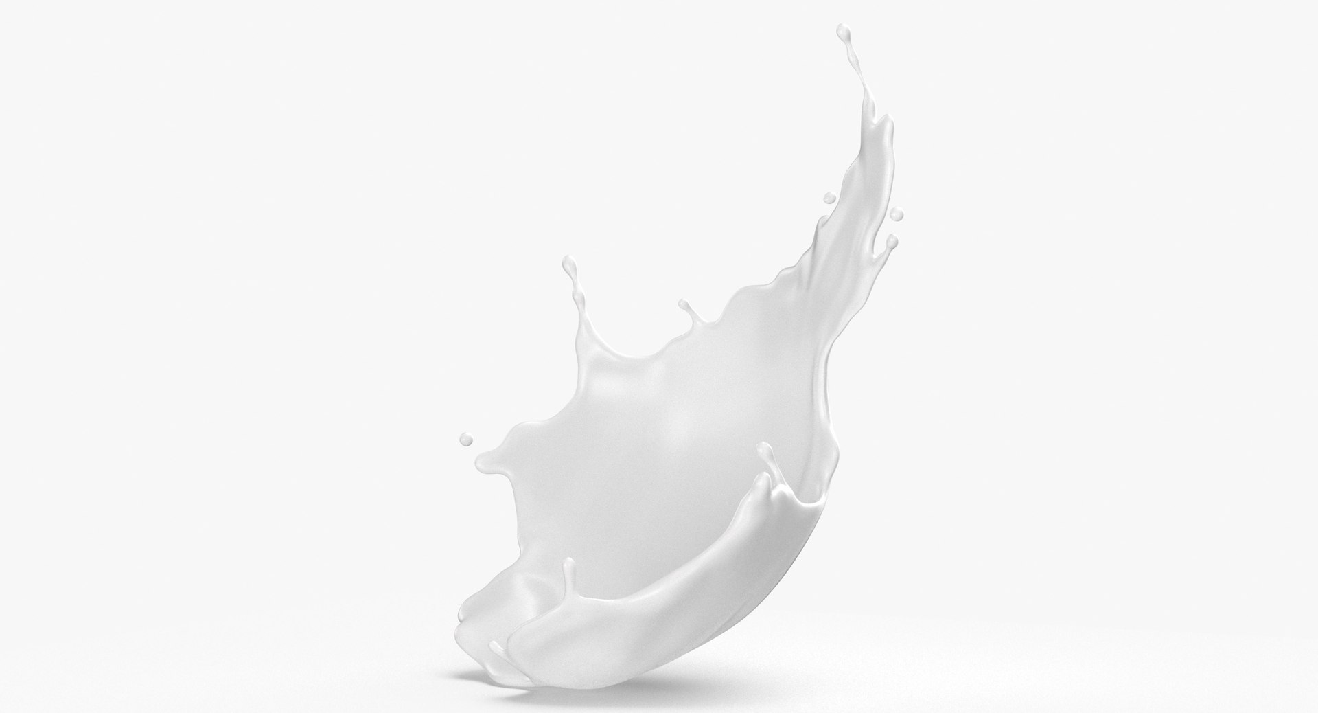 Prop 12 Cream Splash Type 01 3D - TurboSquid 2144584