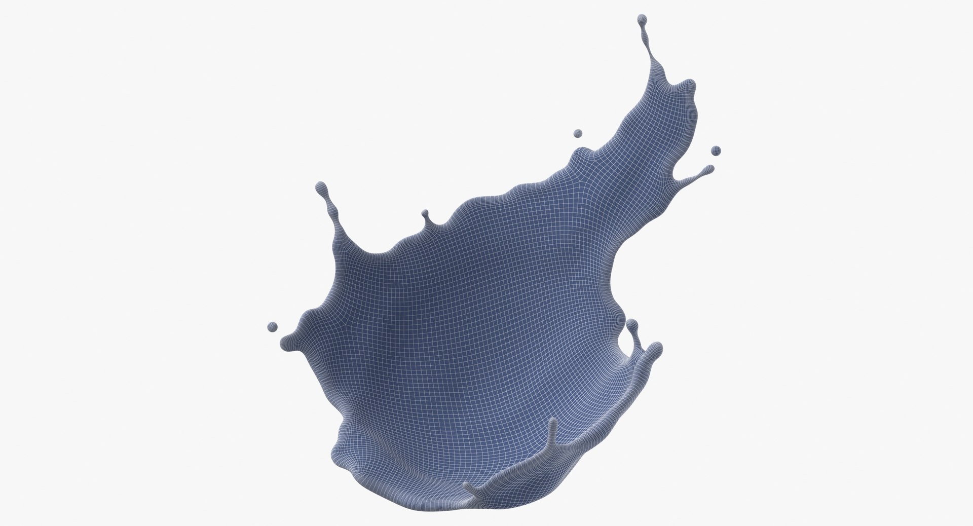Prop 12 Cream Splash Type 01 3D - TurboSquid 2144584
