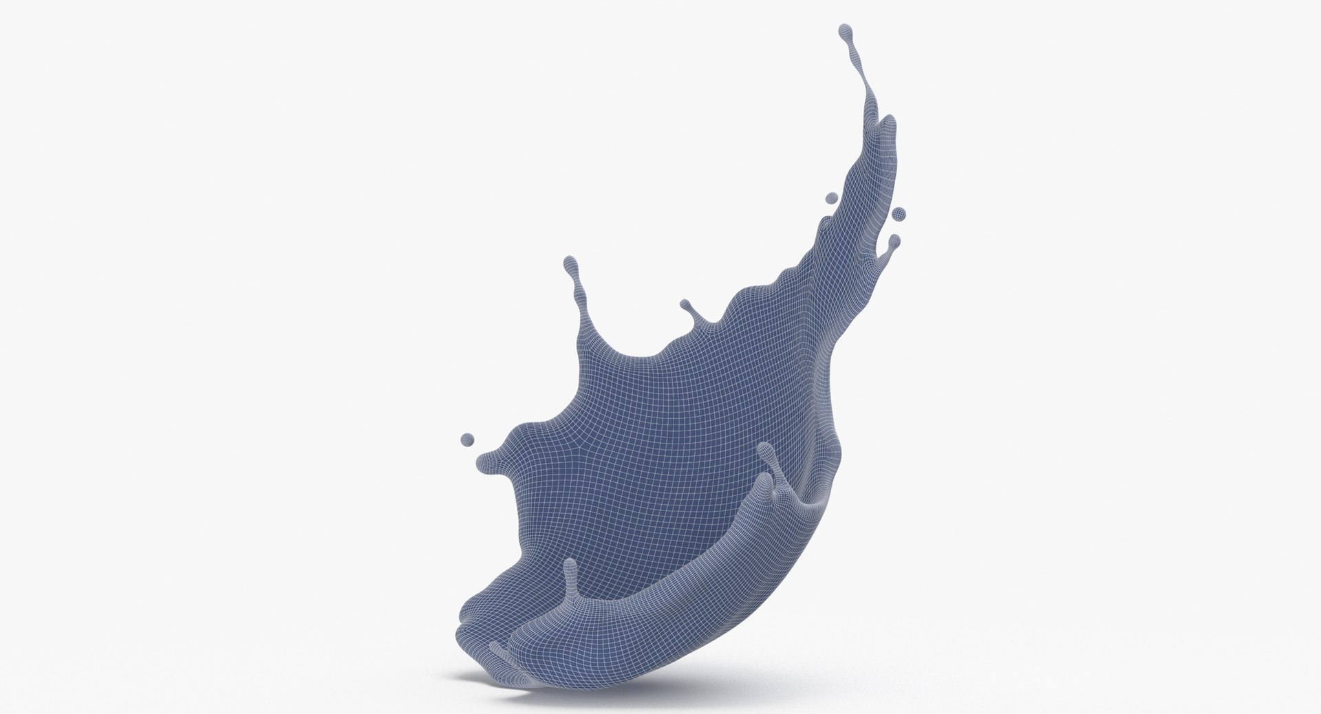 Prop 12 Cream Splash Type 01 3D - TurboSquid 2144584