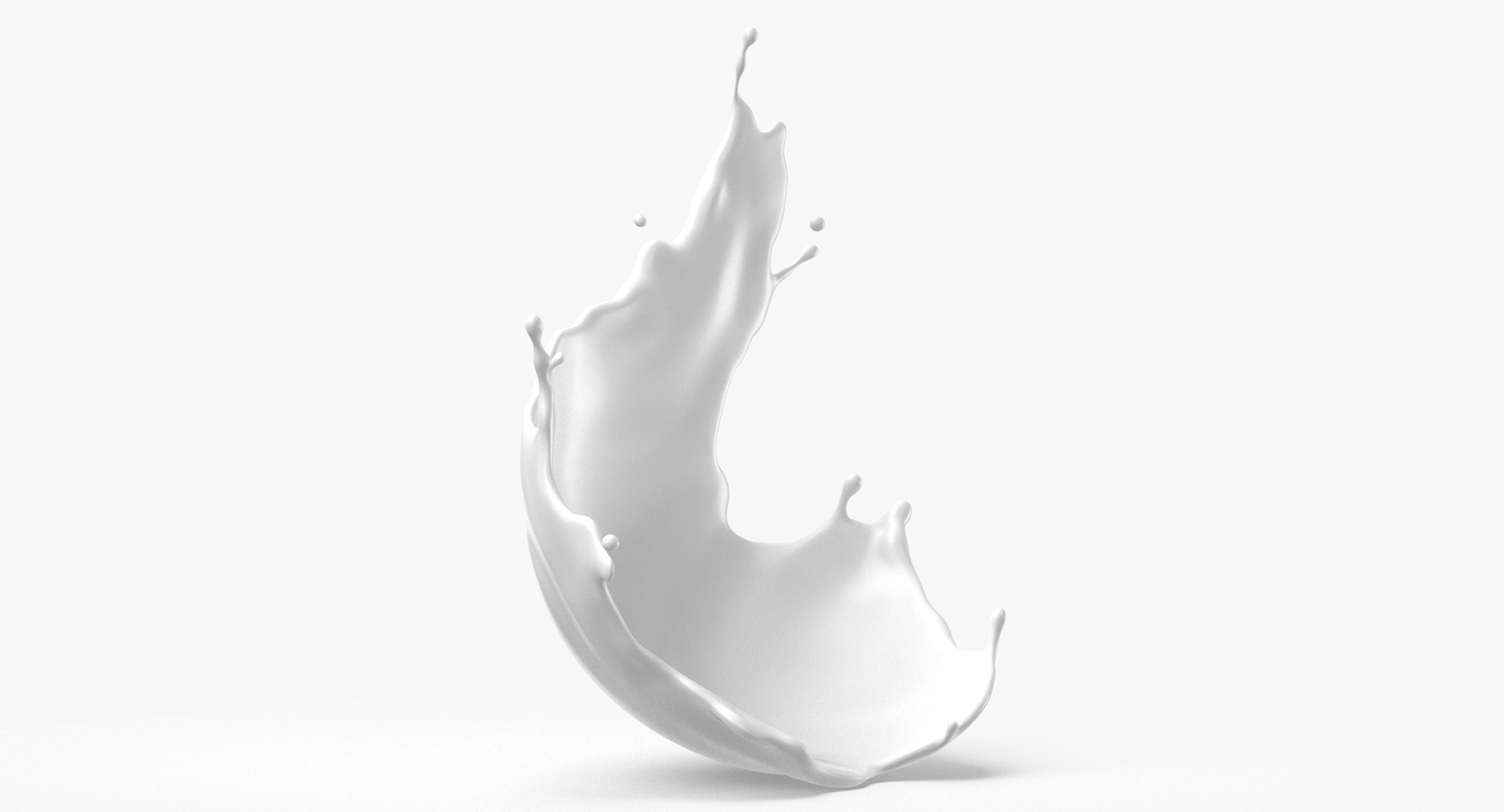 Prop 12 Cream Splash Type 01 3D - TurboSquid 2144584