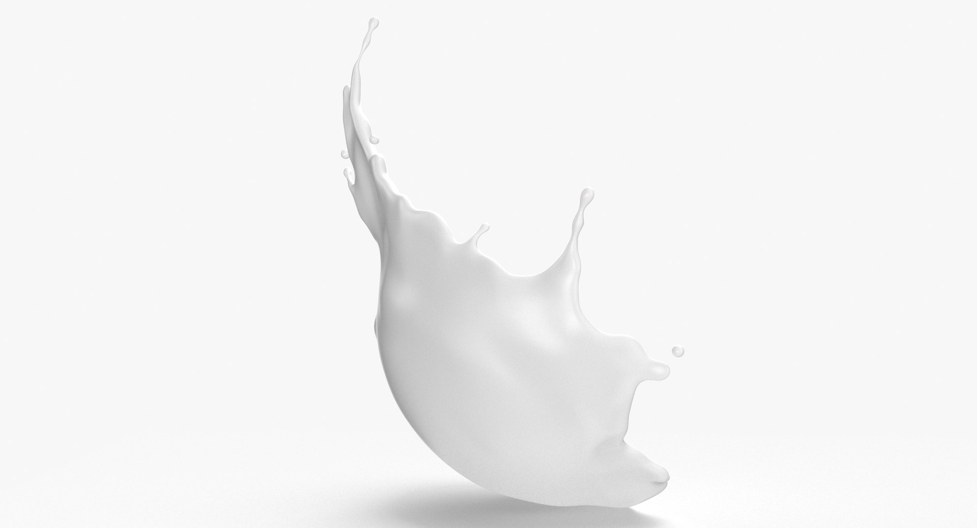 Prop 12 Cream Splash Type 01 3D - TurboSquid 2144584