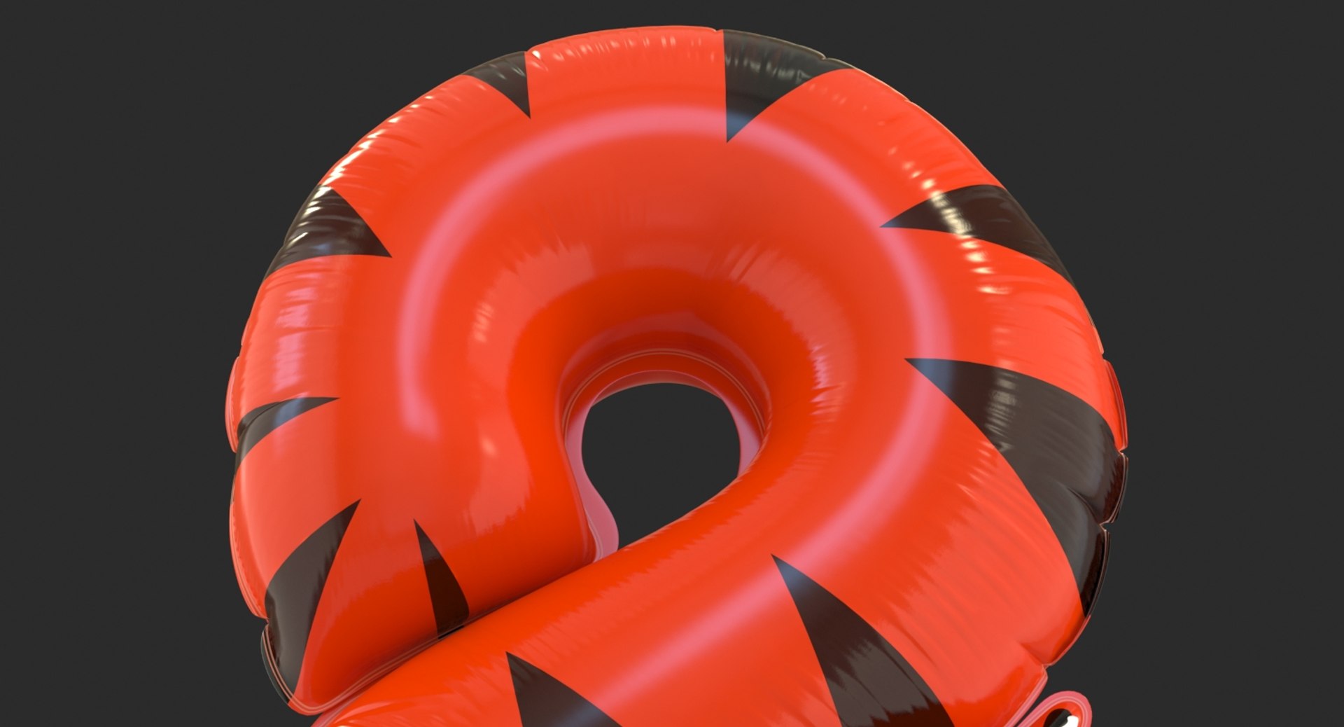 3D balloon number model - TurboSquid 1318683