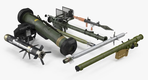 3D rocket launchers - TurboSquid 1182182