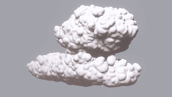 Cloud low poly 9 3D model - TurboSquid 1983009