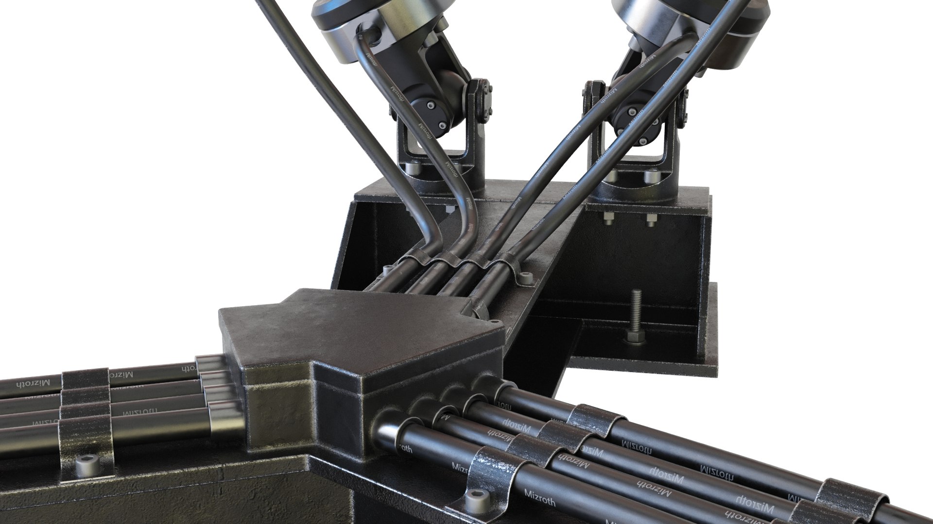 Hexapod Platform 3D Model - TurboSquid 1604638