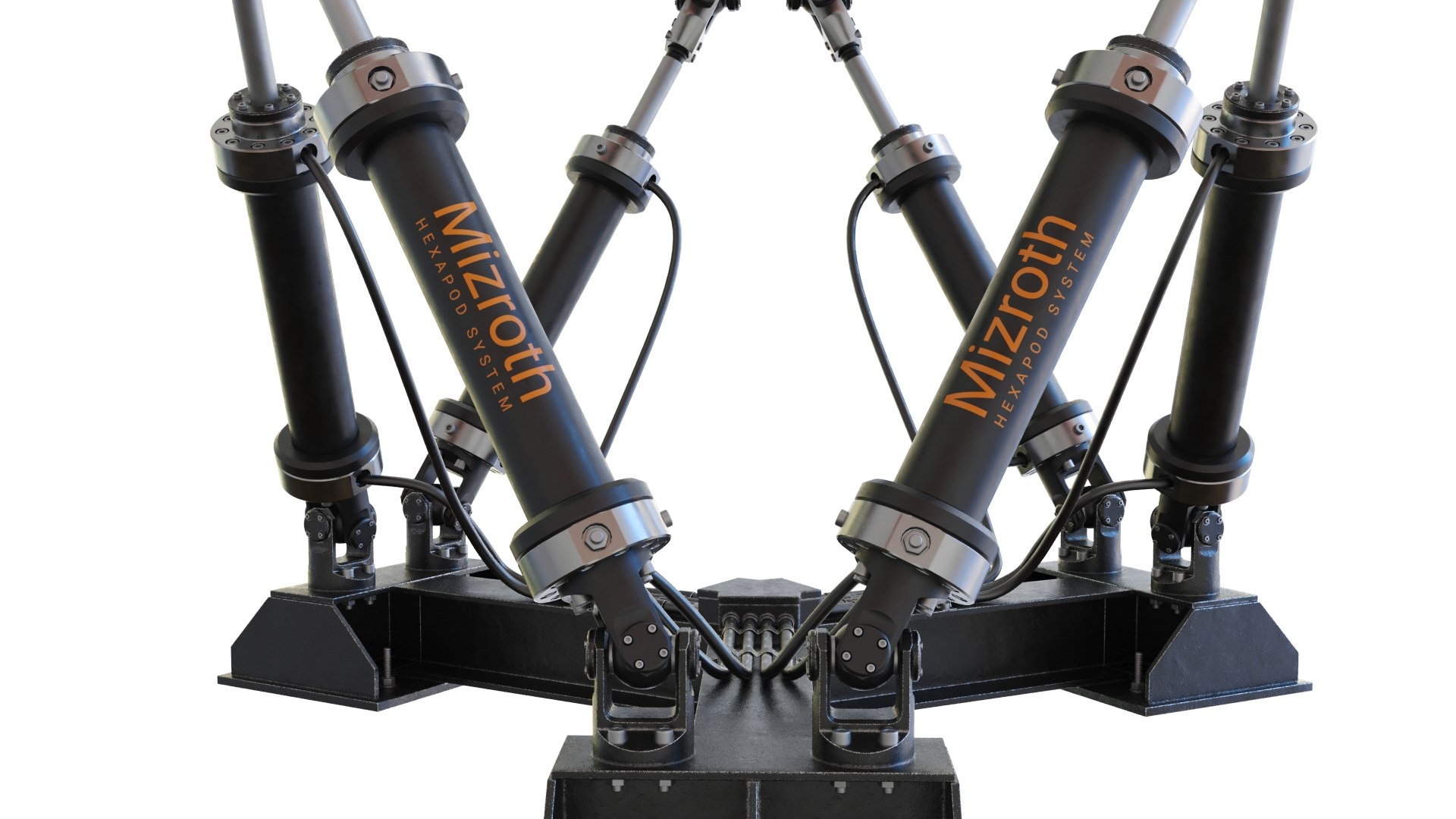 Hexapod Platform 3D Model - TurboSquid 1604638