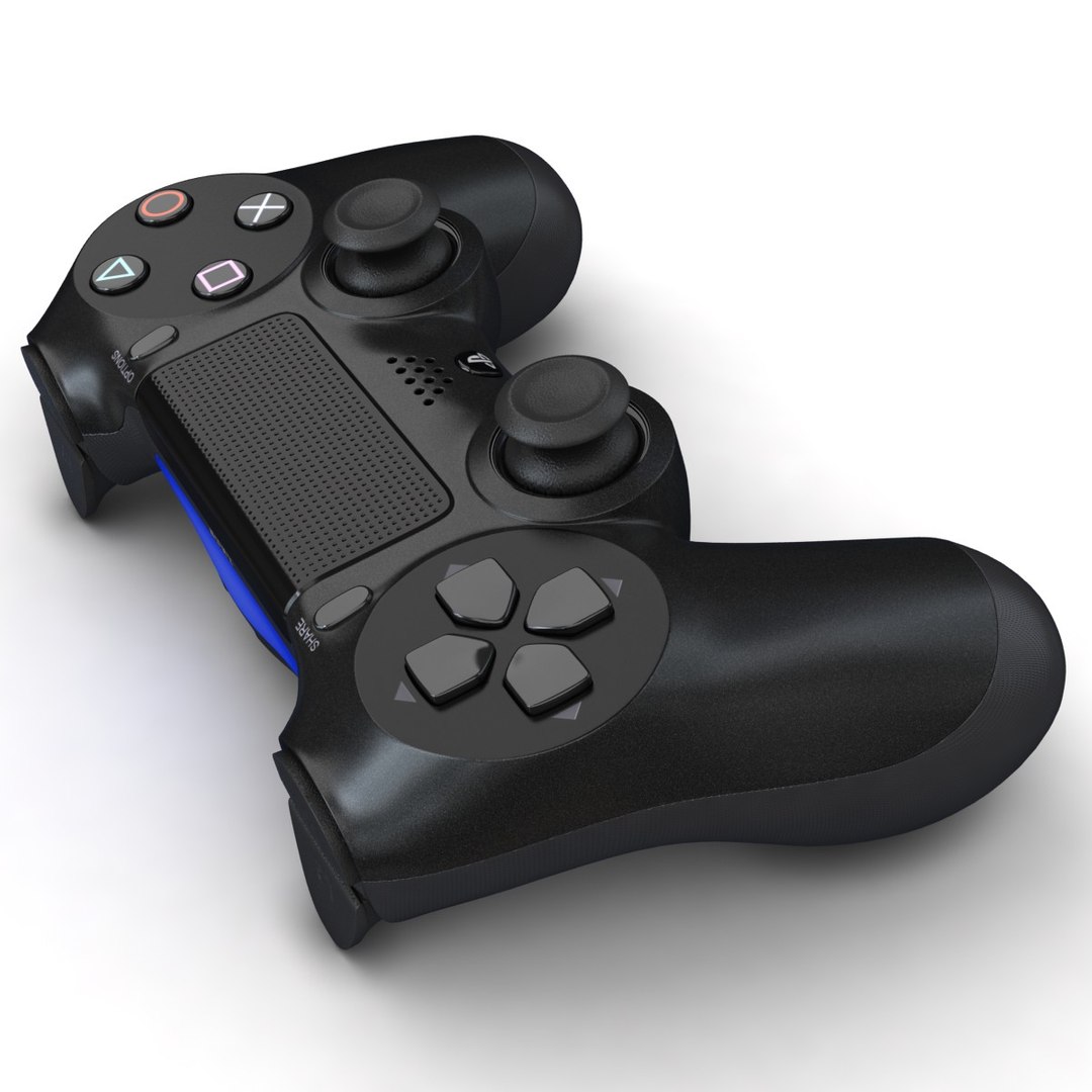 Sony Ps4 Controller Pad 3d Model