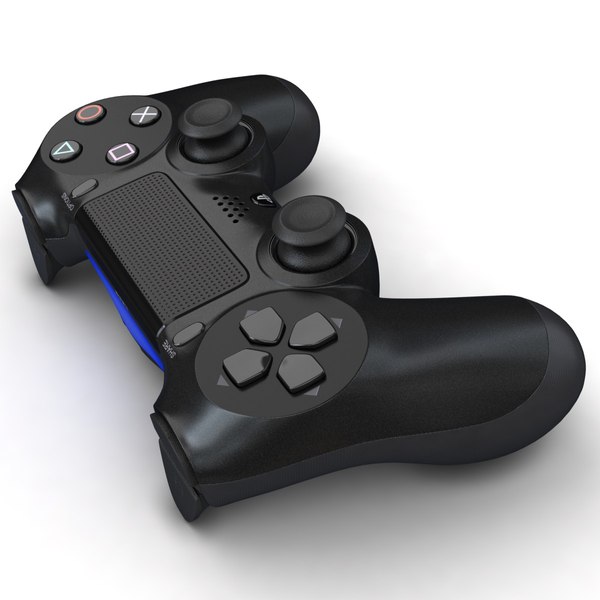 sony ps4 controller pad 3d model
