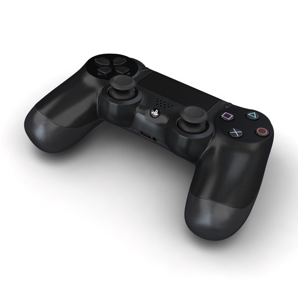 sony ps4 controller pad 3d model