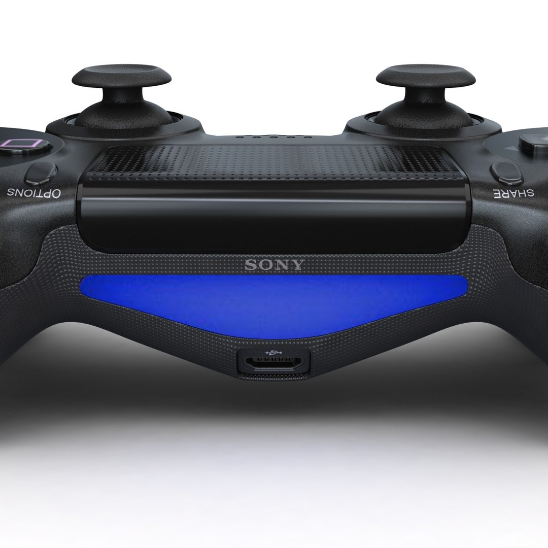 Sony Ps4 Controller Pad 3d Model