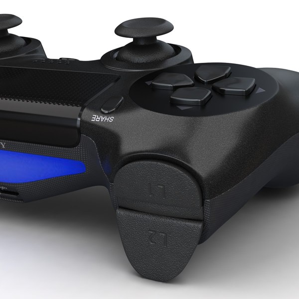 sony ps4 controller pad 3d model