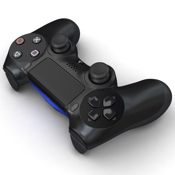 sony ps4 controller pad 3d model