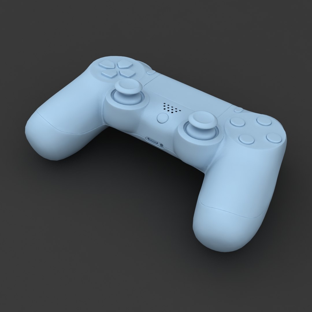 Sony Ps4 Controller Pad 3d Model