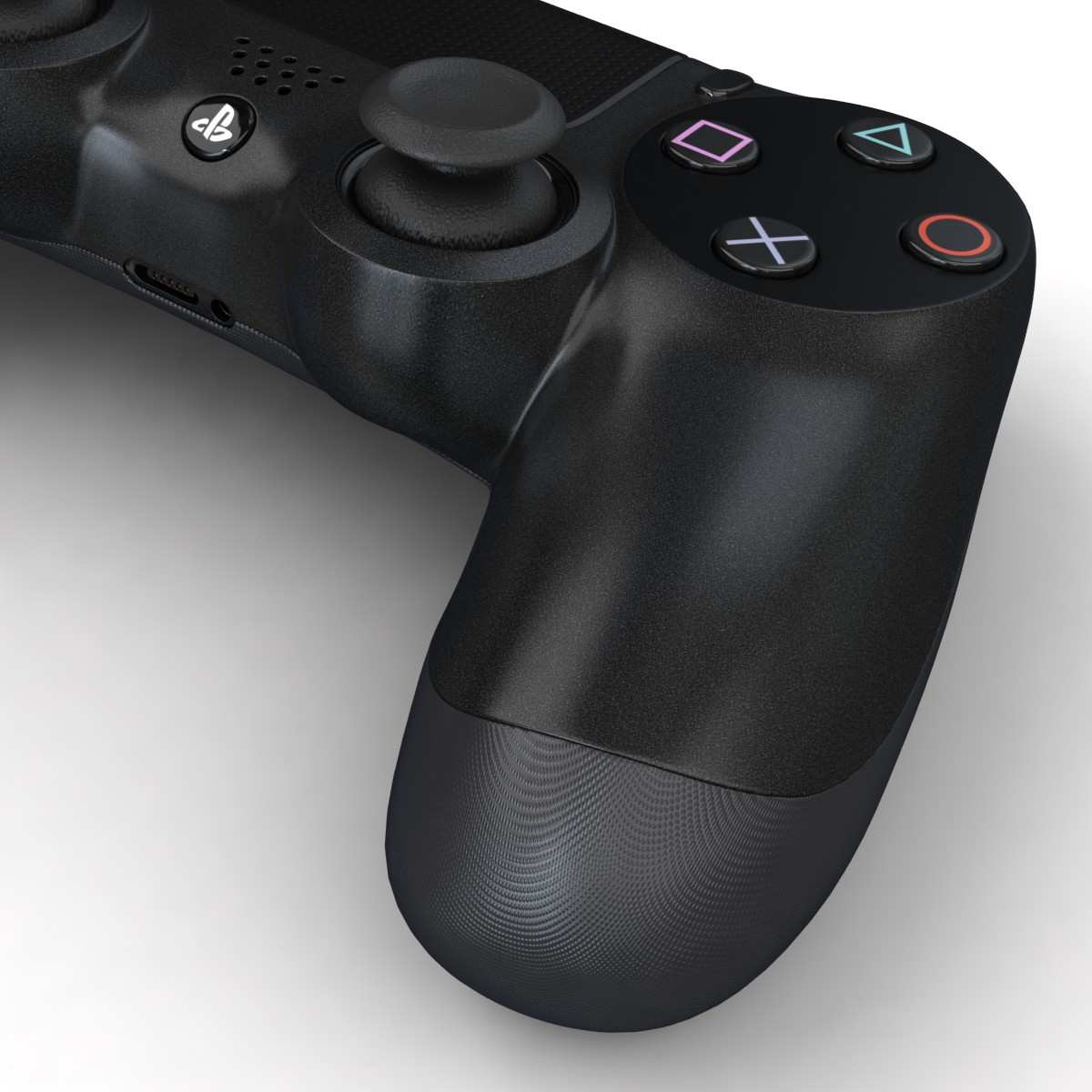 sony ps4 controller pad 3d model