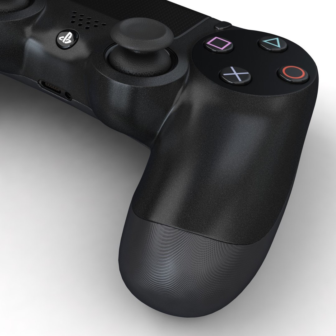 Sony Ps4 Controller Pad 3d Model
