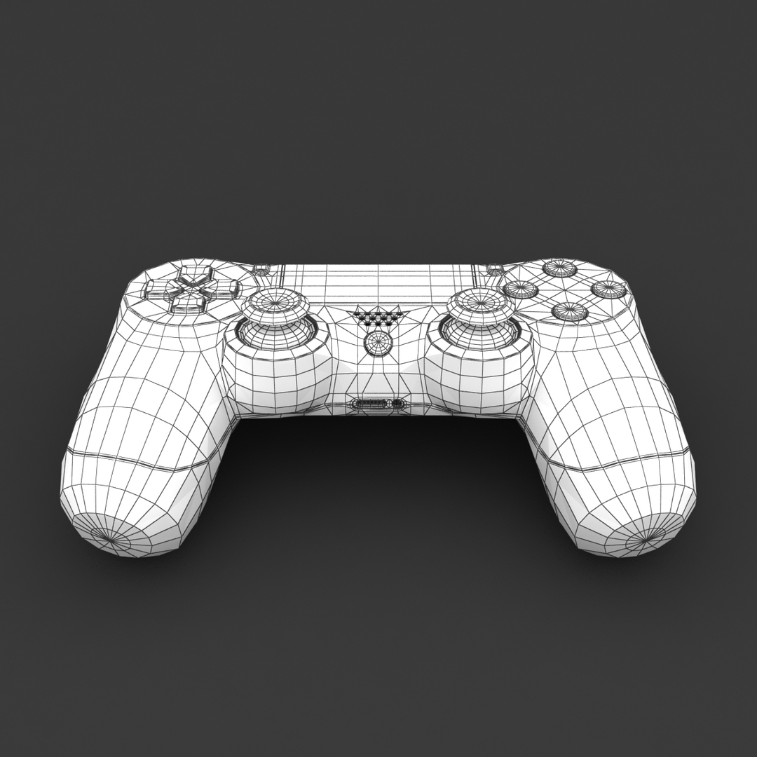 Sony Ps4 Controller Pad 3d Model