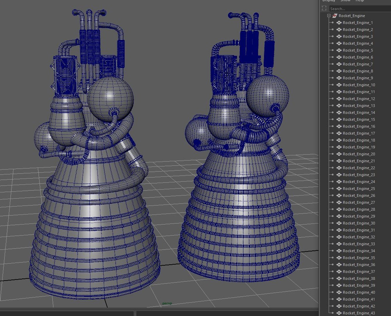3D Rocket Engine - TurboSquid 1580476