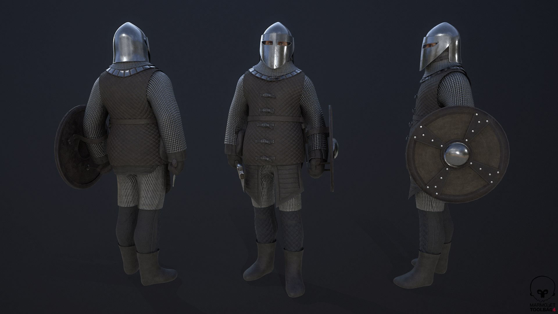 TAB Medieval Knight - 11 3D Model - TurboSquid 2238660