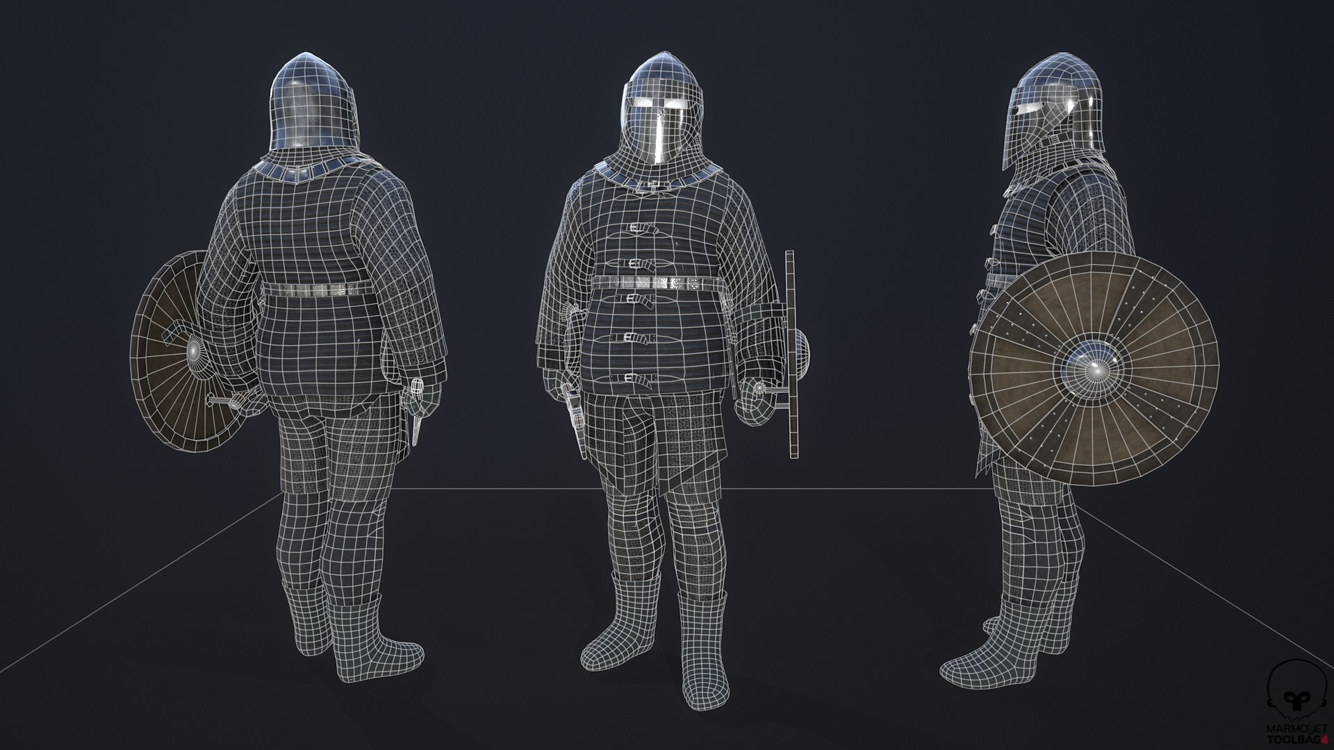TAB Medieval Knight - 11 3D Model - TurboSquid 2238660