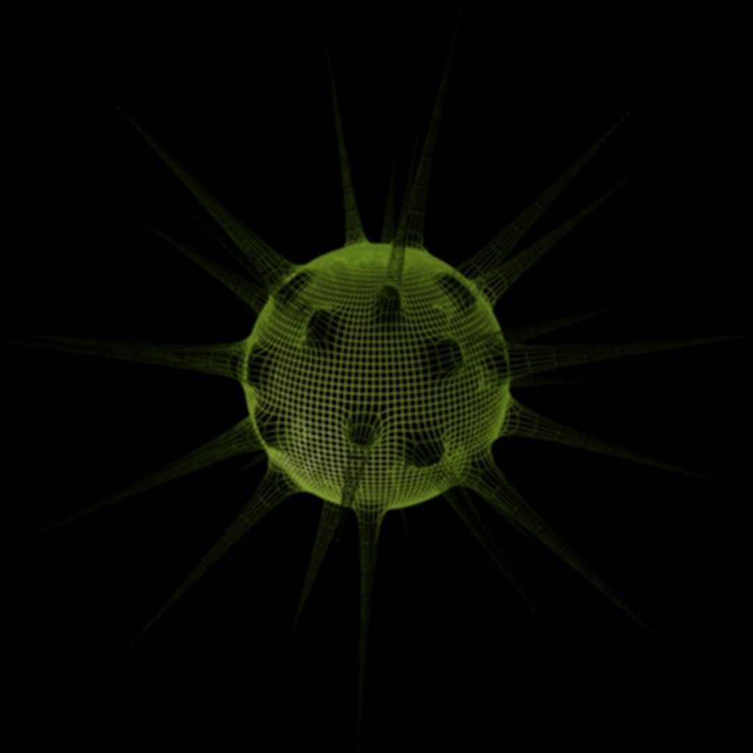 Alien Spore Exotic 3d Max