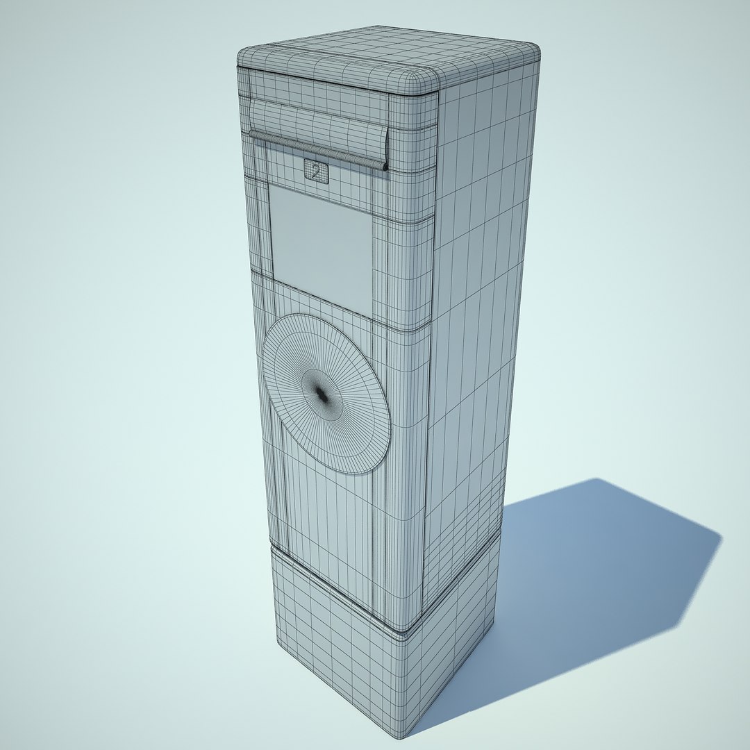 Mail Post Box 3d 3ds