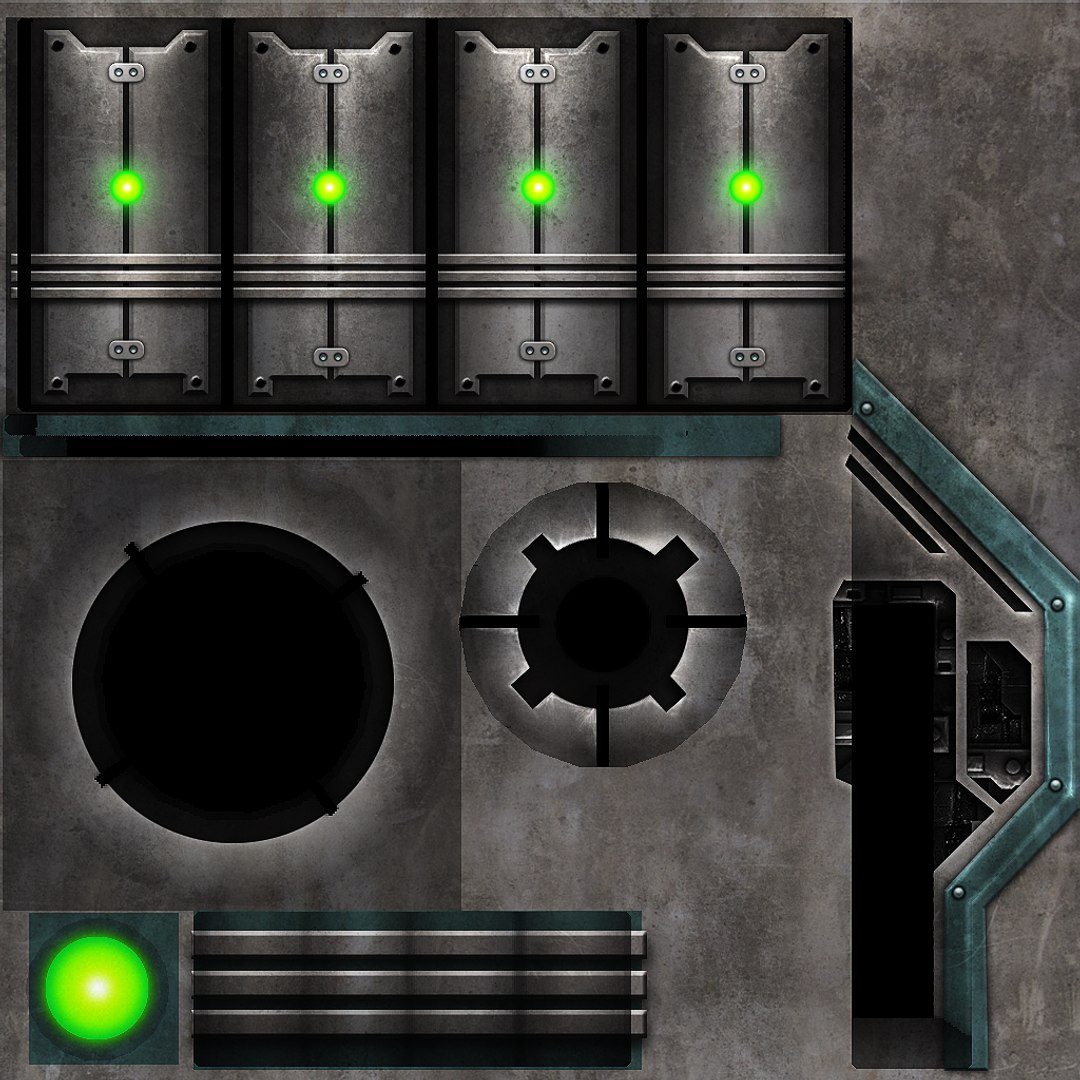 Max Ready Sci-fi Assets