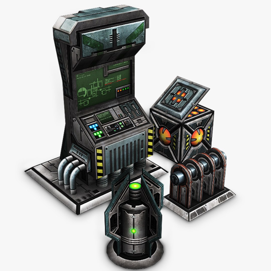 Max Ready Sci-fi Assets