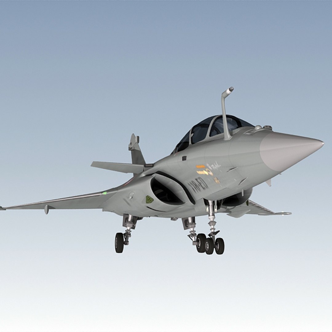dassault rafale fighter 3d model