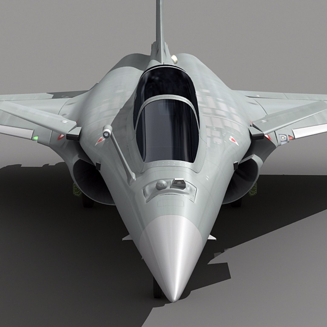 dassault rafale fighter 3d model