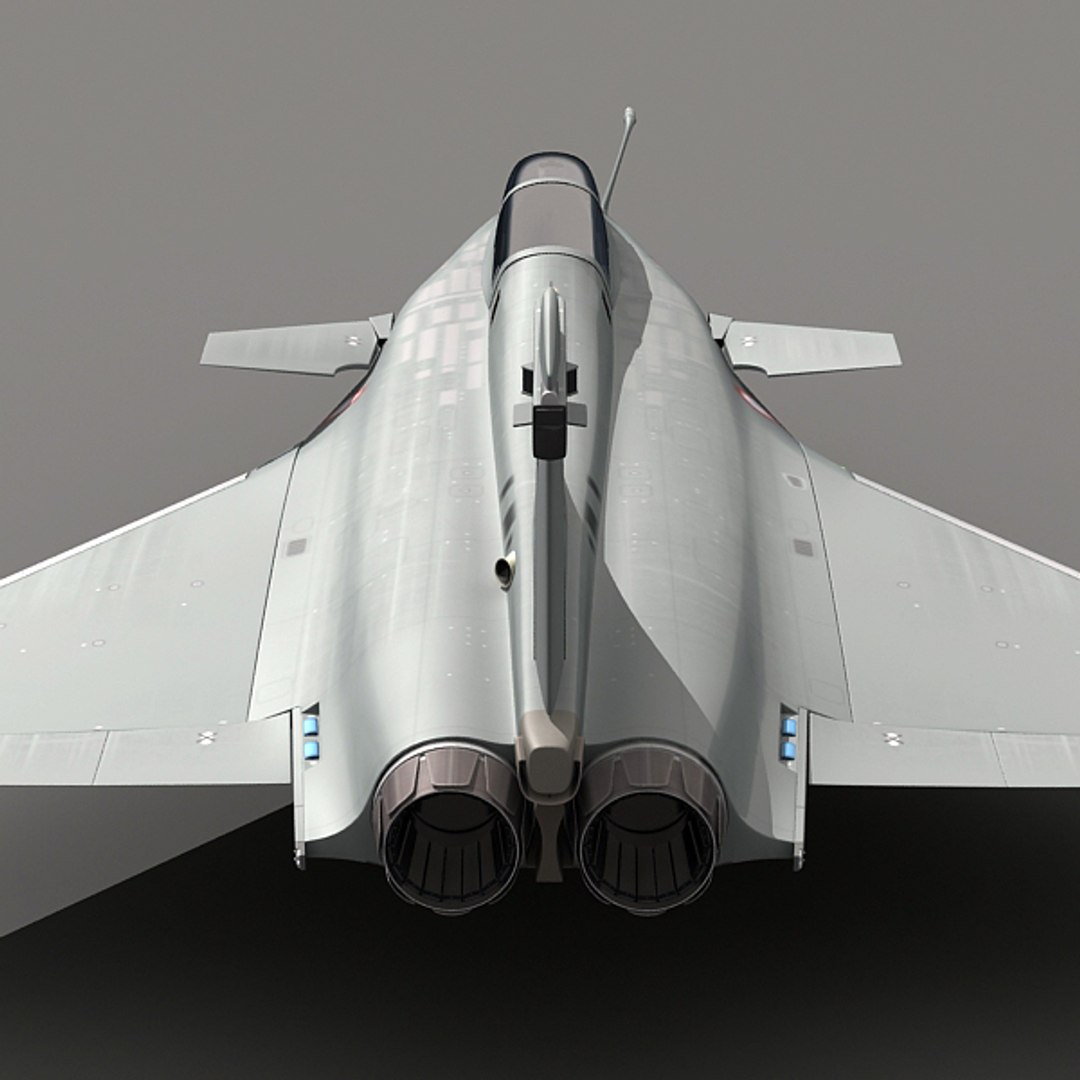 dassault rafale fighter 3d model